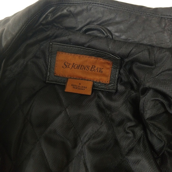 St. John's Bay | Jackets & Coats | Leather Jacket | Poshmark